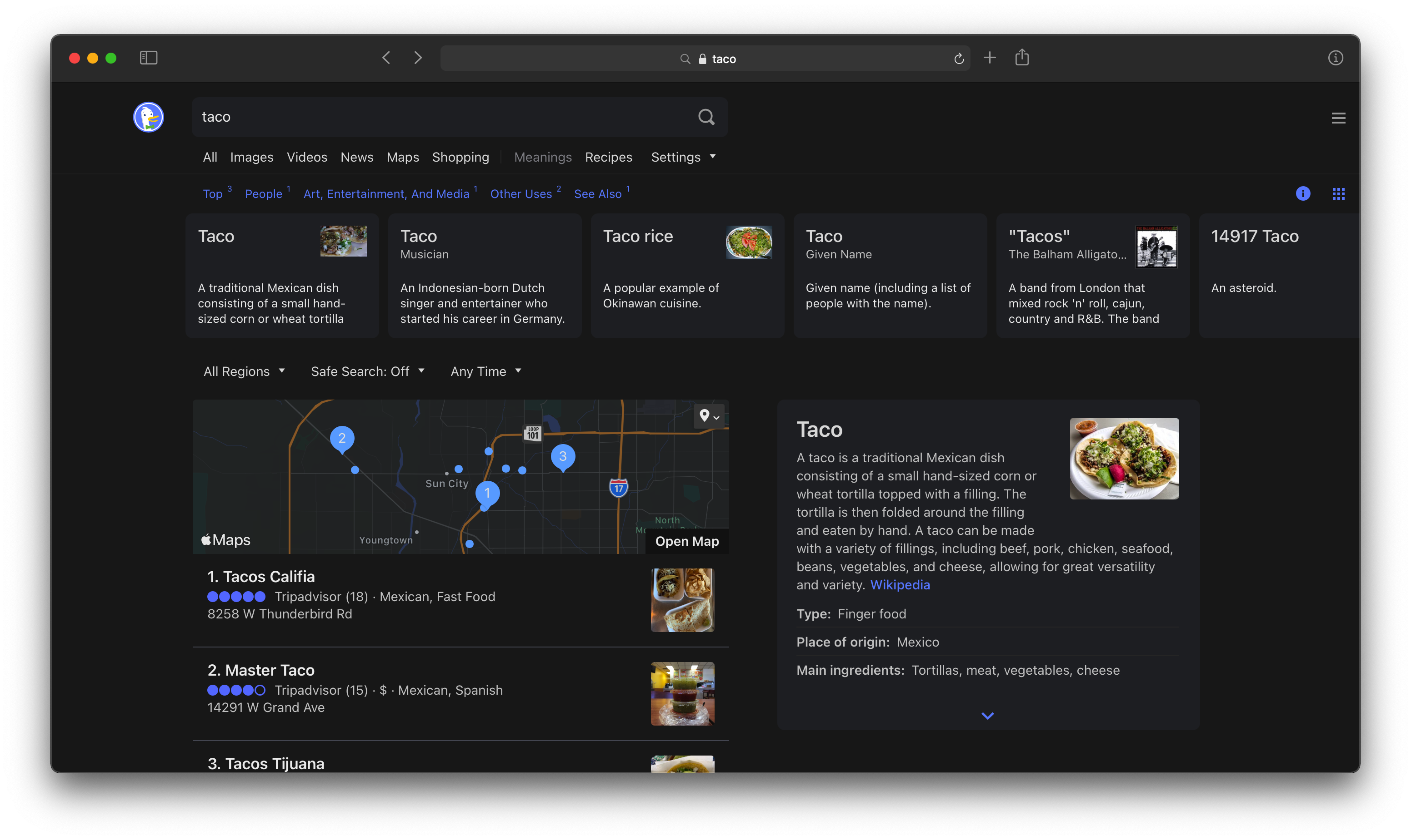 Duck Duck IndiGo part 3: Darkmode | Scrolller