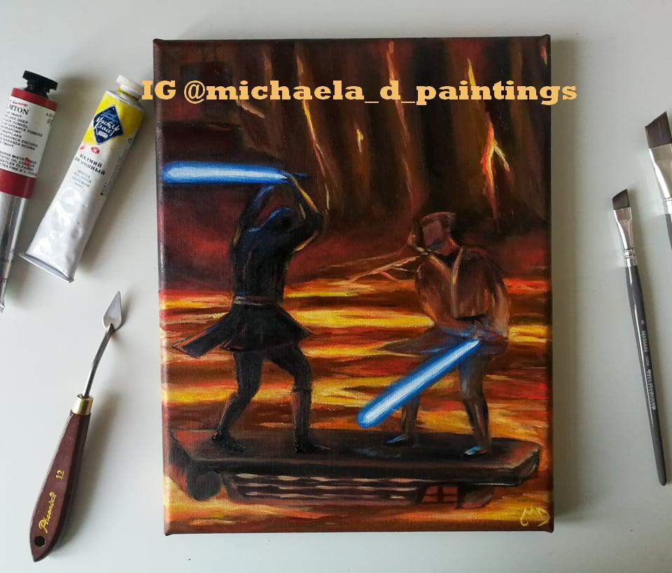 Duel on Mustafar Fan Art | Scrolller