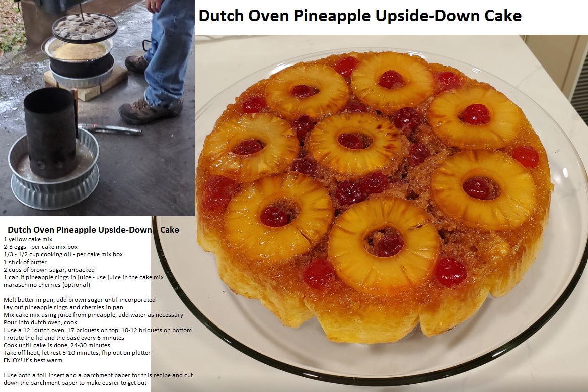 Dutch Oven Pineapple Upside-Down Cake | Scrolller