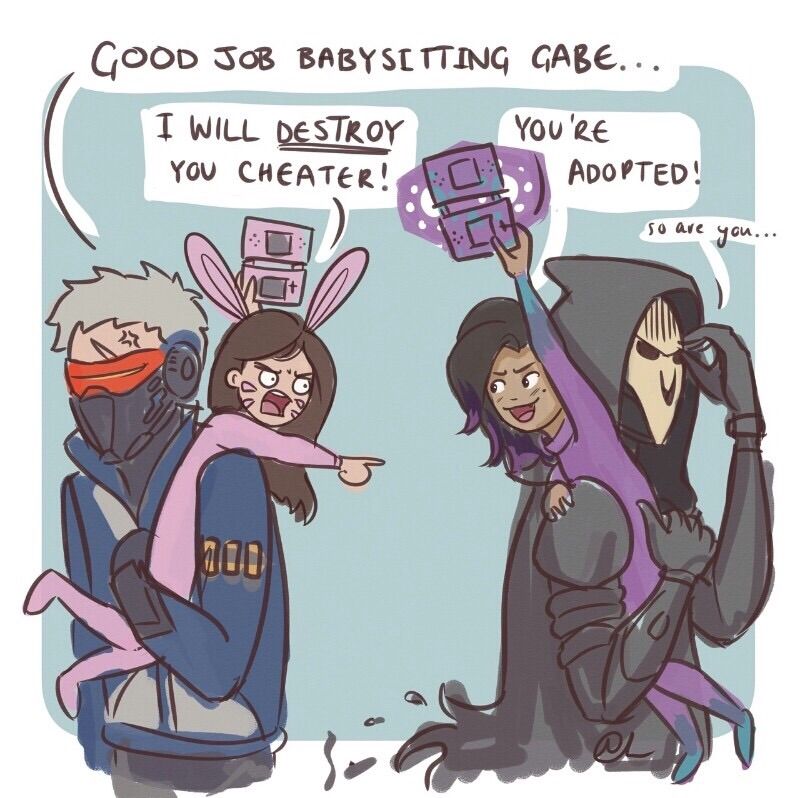 Dva and Sombra rivalry | Scrolller