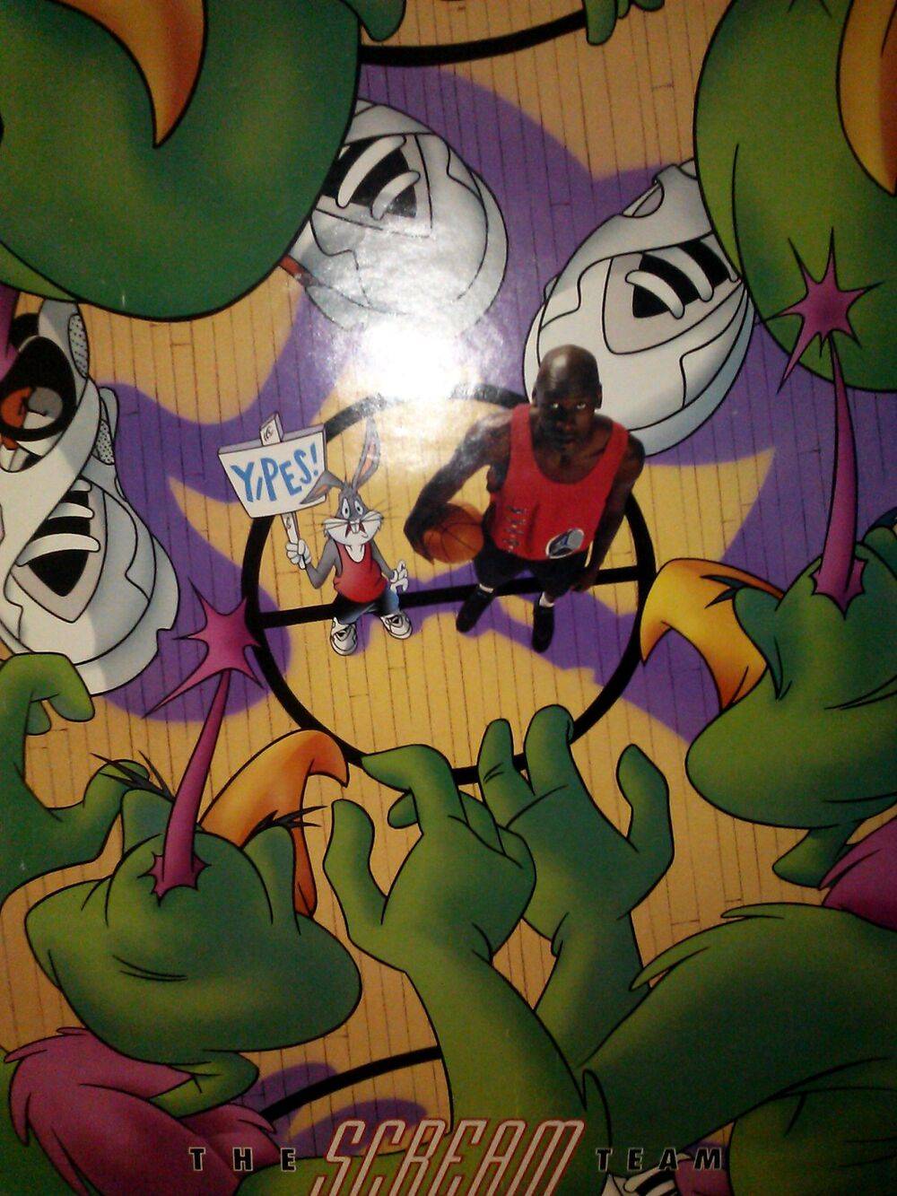 Early Space Jam poster... perhaps Instant Martians were initially the opponents... 🤔 | Scrolller