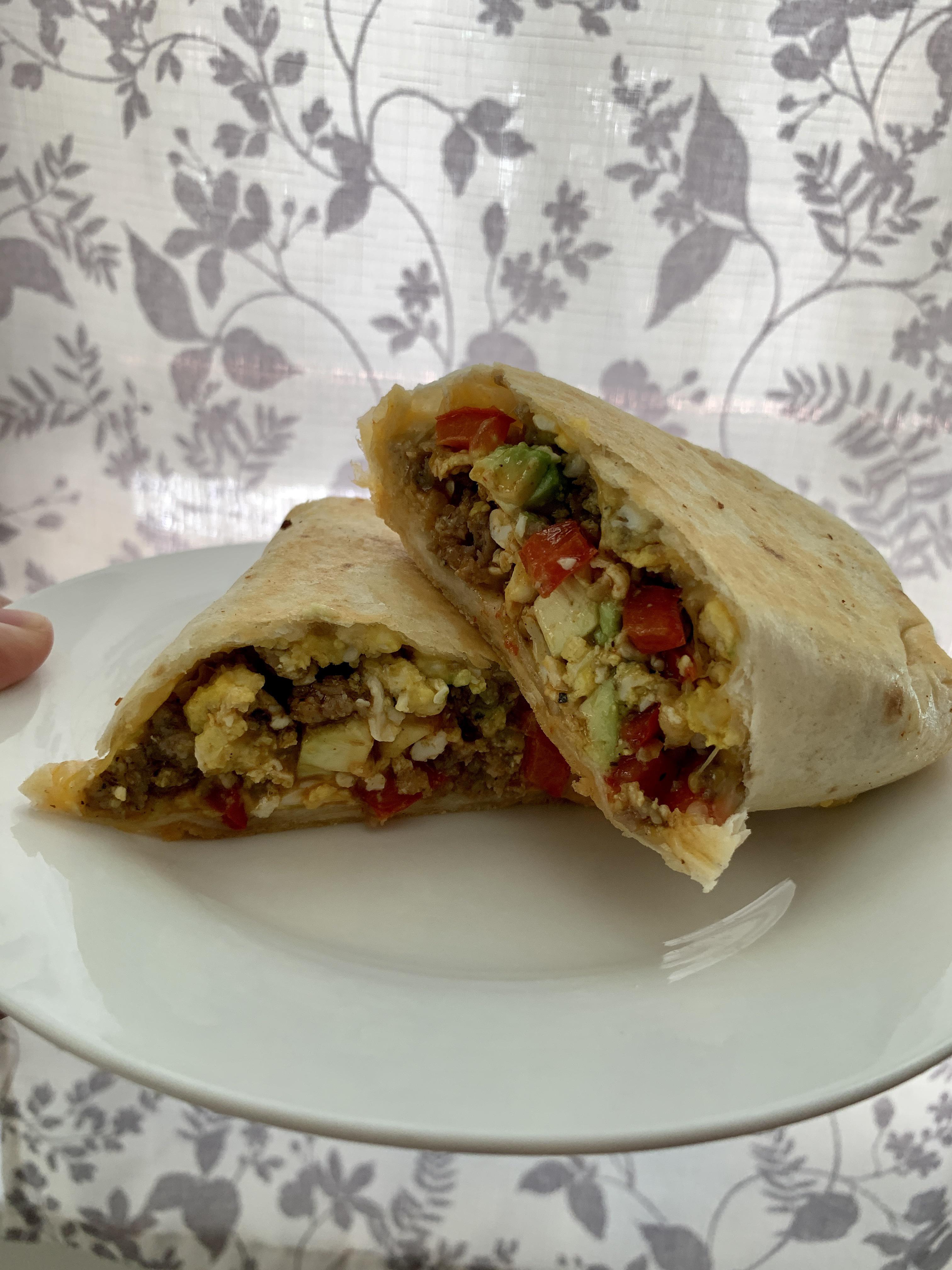 Easy breakfast burrito | Scrolller