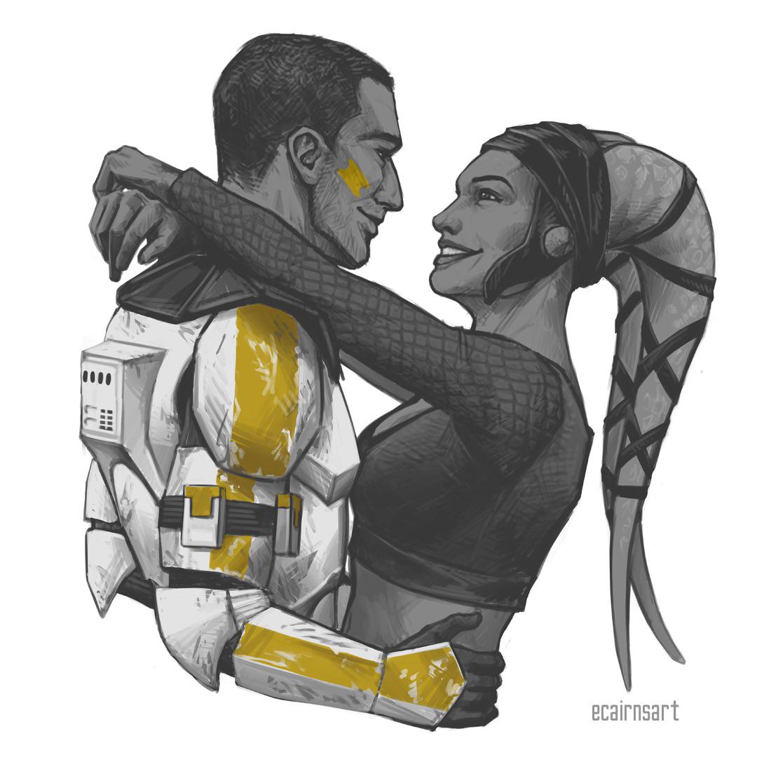 (Ecairnsart) Aayla and Bly before Order 66 | Scrolller