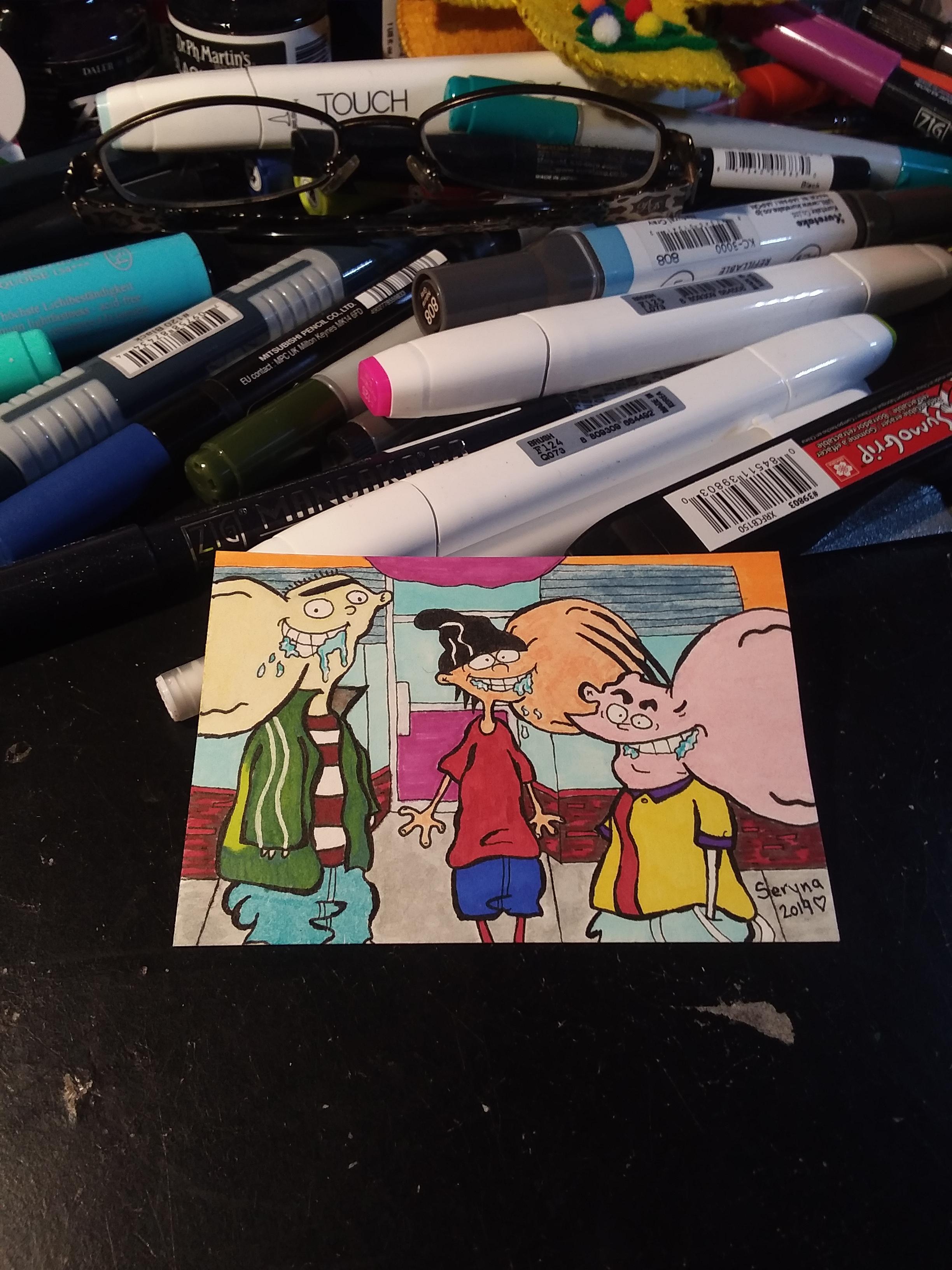 Ed, Edd, N Eddy that I drew ^_^ | Scrolller