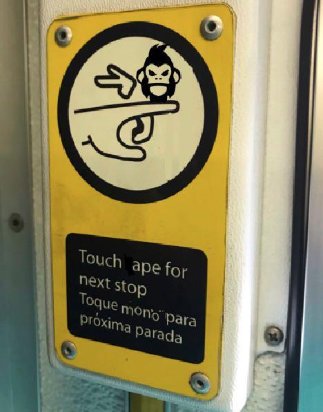 EDIT I MADE: Touch ape for next stop. 🚌 🦍 | Scrolller