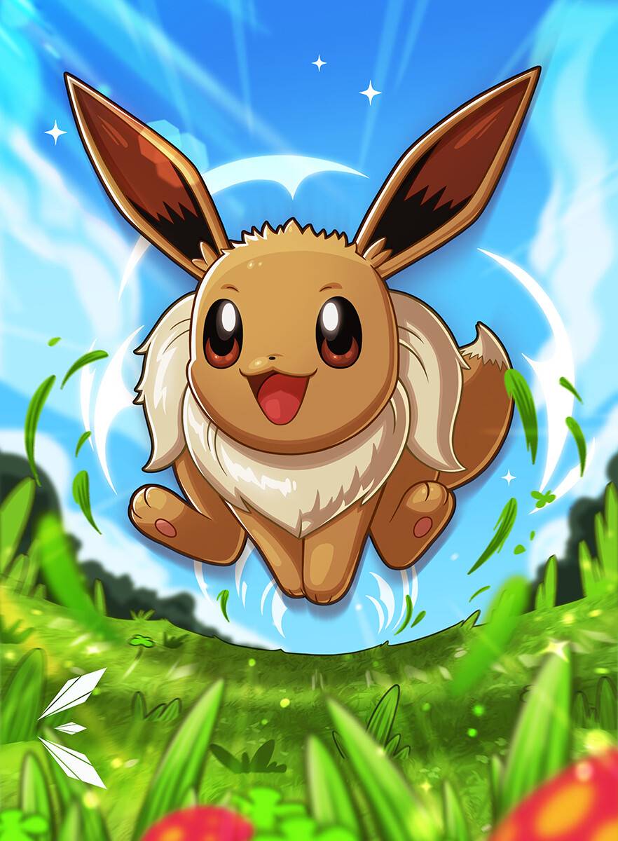Eevee by Pablo Muñoz | Scrolller