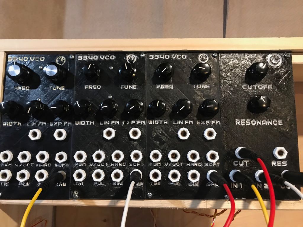 Electro Smith modular build so far. | Scrolller