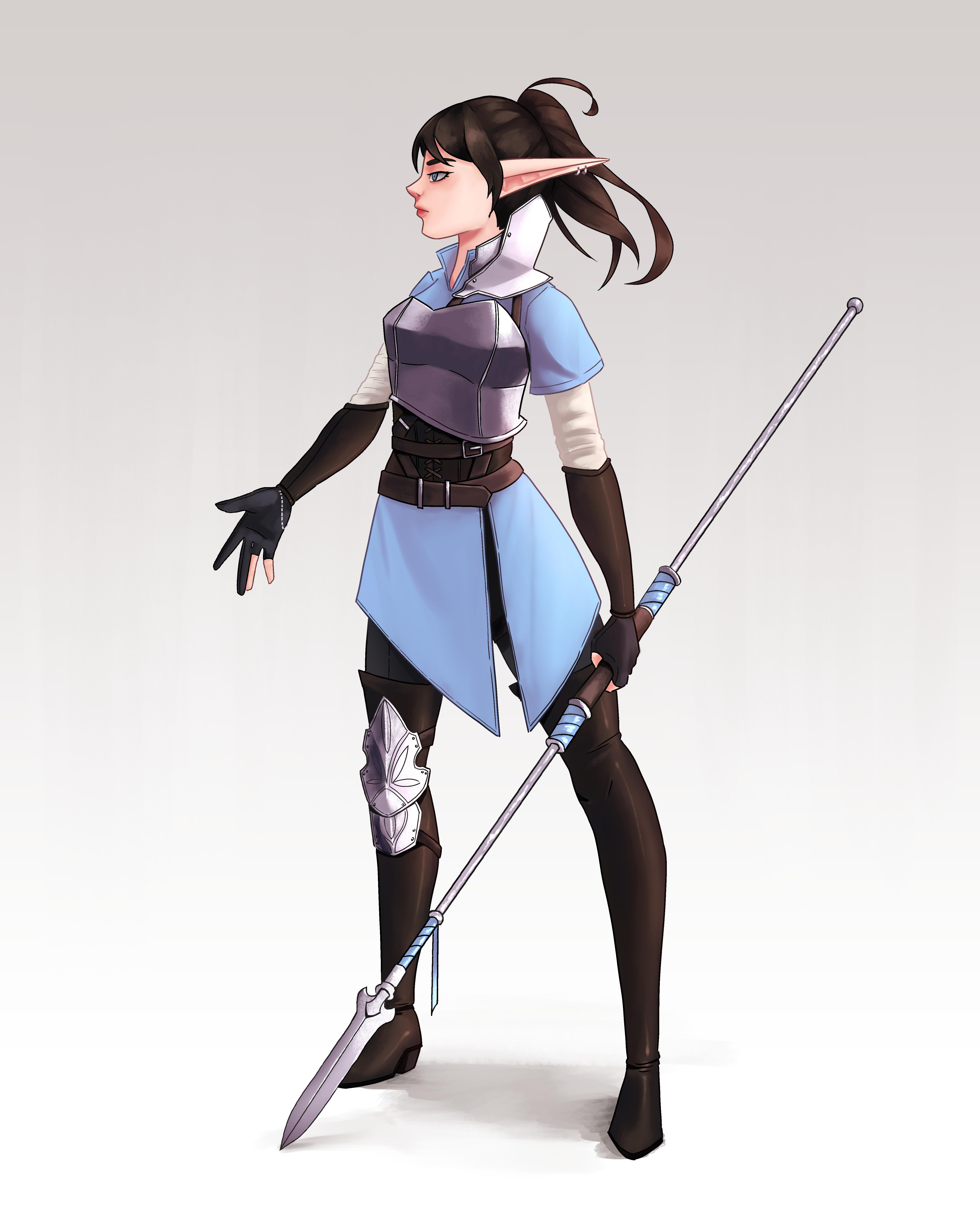 Elf Fighter by me | Scrolller