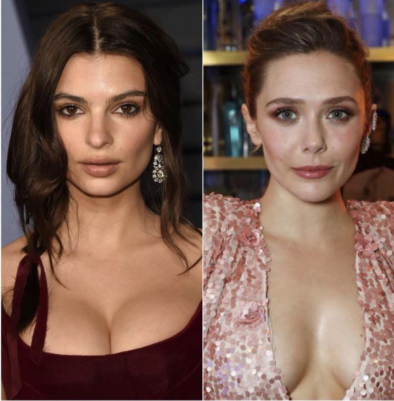 Elizabeth Olsen and Emily make me so hard I’d love to serve them ...