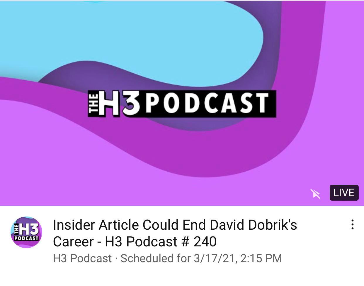 Emergency h3 pod tomorrow | Scrolller
