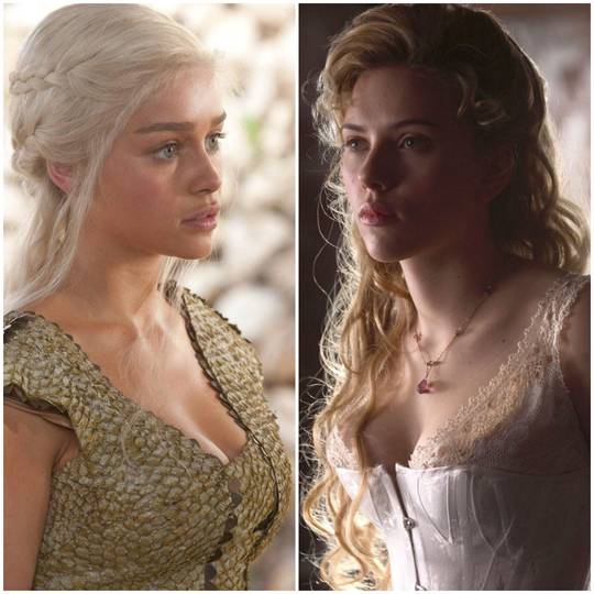 Emilia Clarke Vs Scarlett Johansson Scrolller 4416