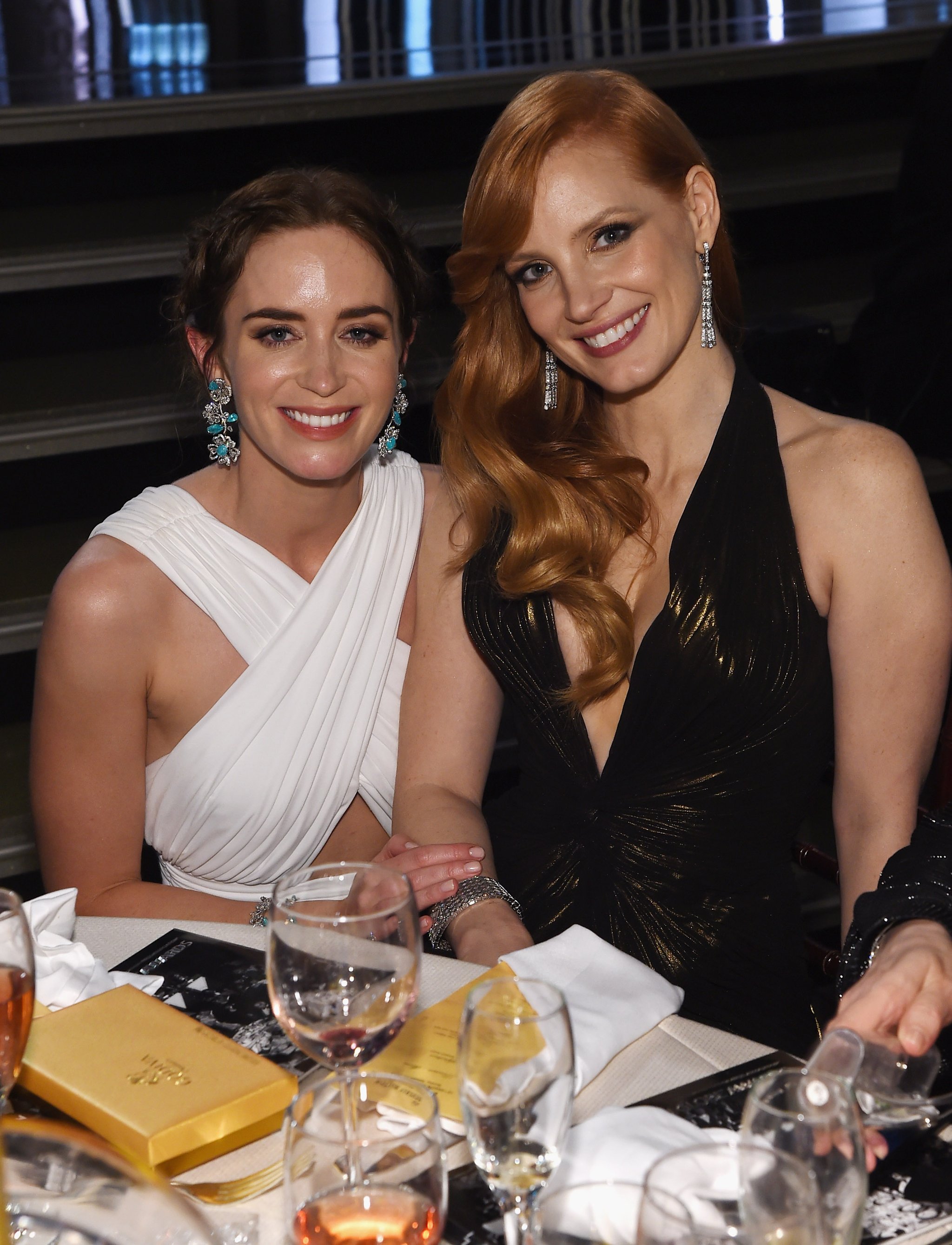 Emily Blunt And Jessica Chastain Would Make An Intense Threesome Both