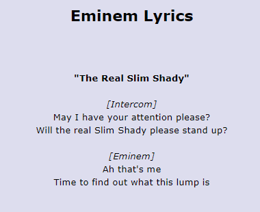 Eminem - The Real Slim Shady | Scrolller