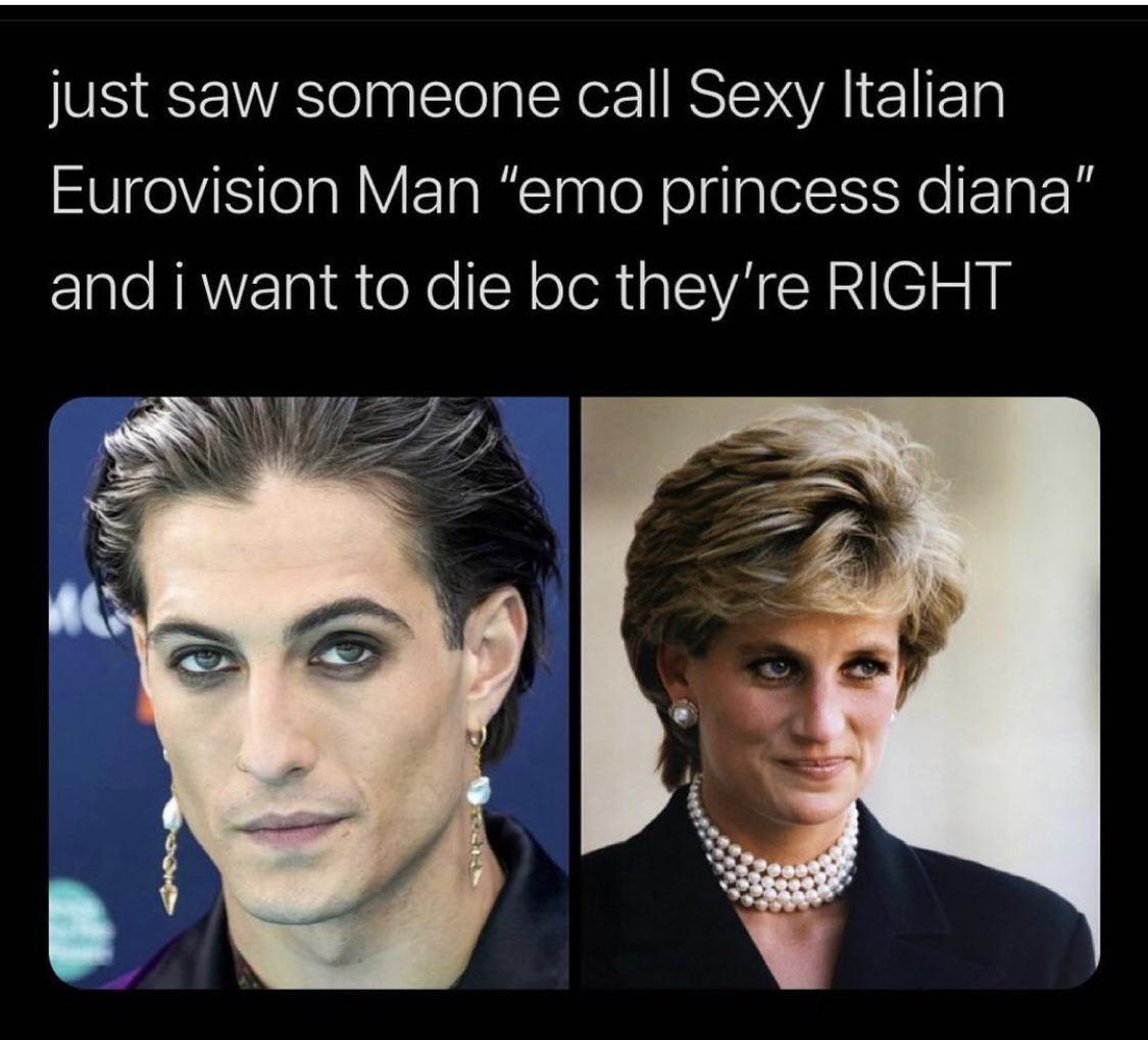 “Emo Princess Diana” | Scrolller