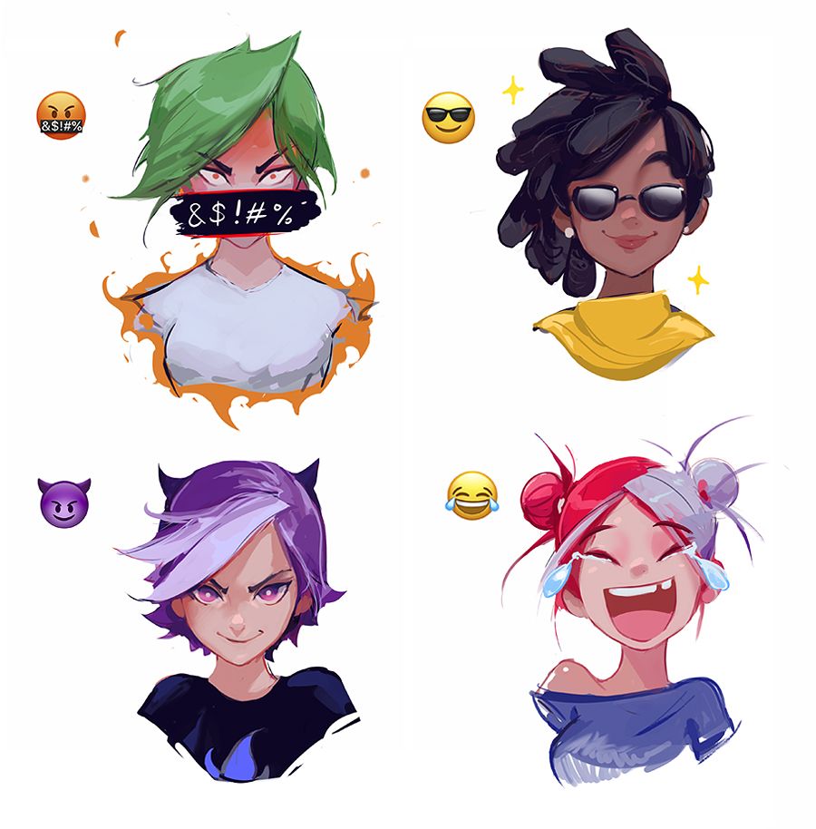 Emoji [@Rossdraws] | Scrolller