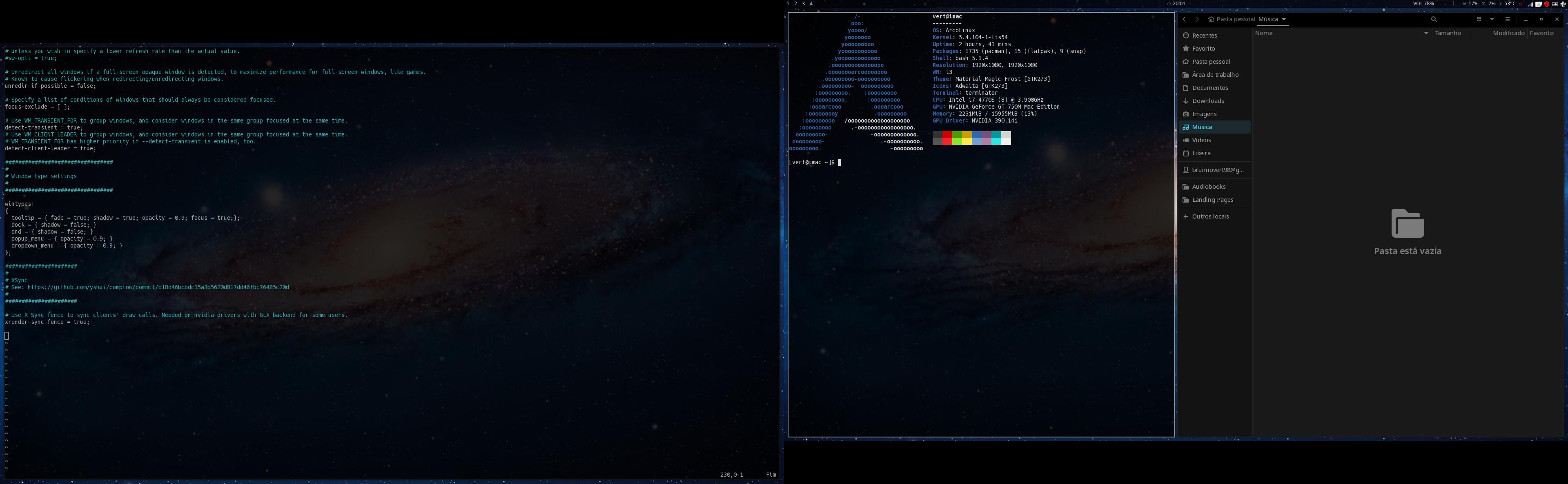 Enable transparency in Nautilus with picom? | Scrolller