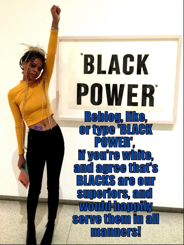 End white privilege support Black power!! Kik is Kaveman2005 | Scrolller