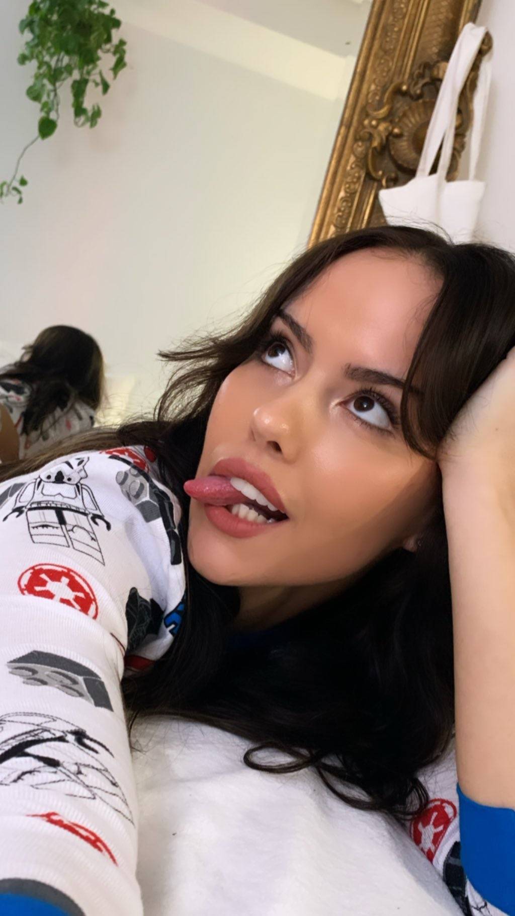 Enjoying her new Star Wars pajamas | Scrolller