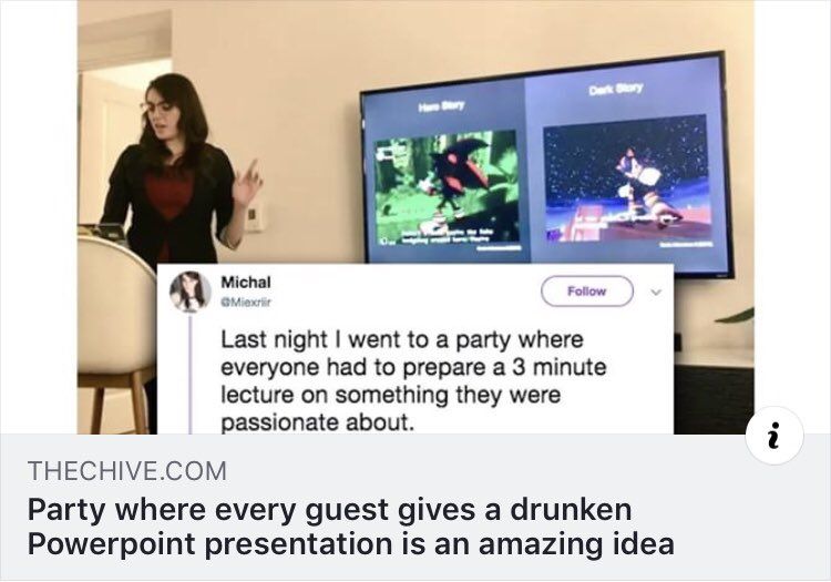 entp energy. what would your presentation be on? | Scrolller