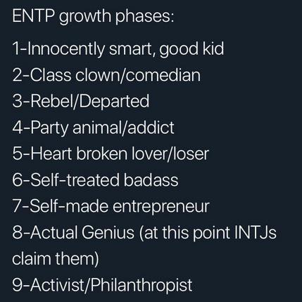 ENTP growth phases | Scrolller