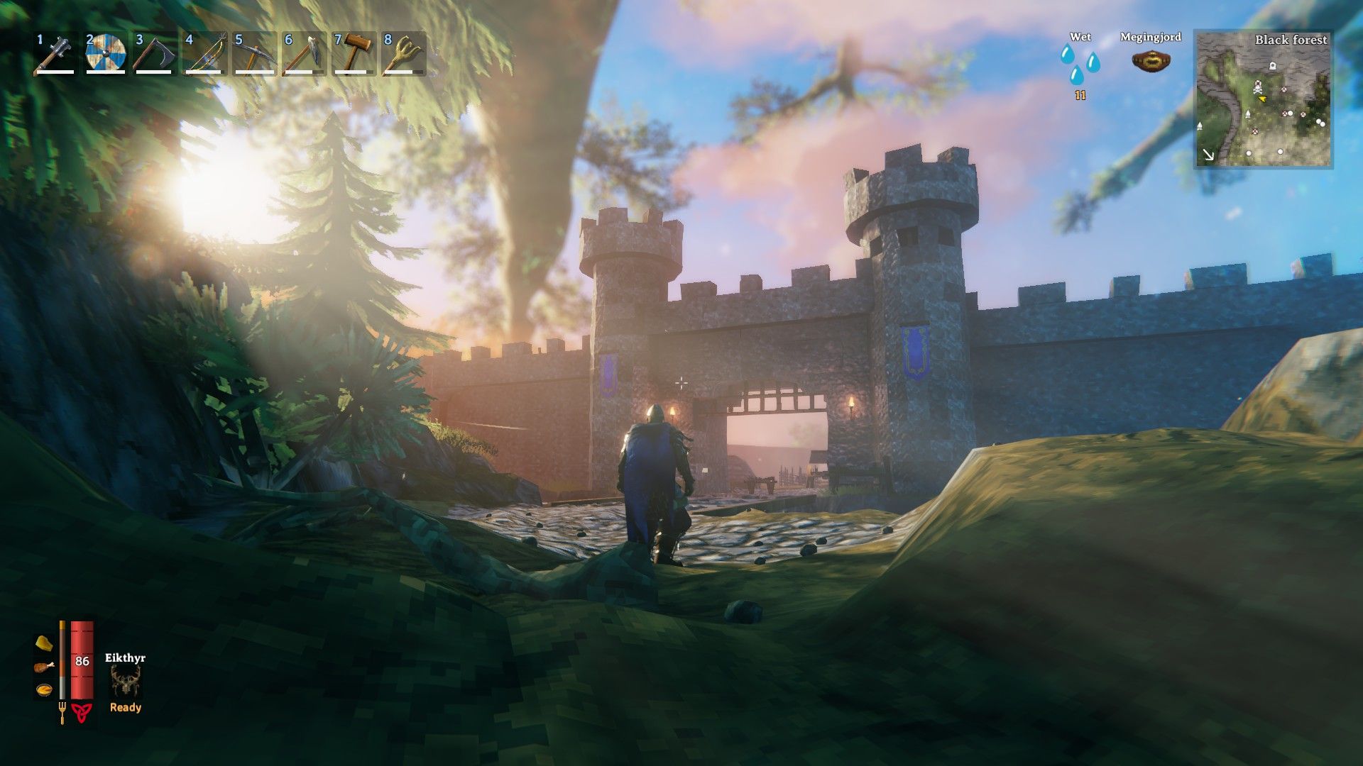 Entrance of my castle(Survival) | Scrolller