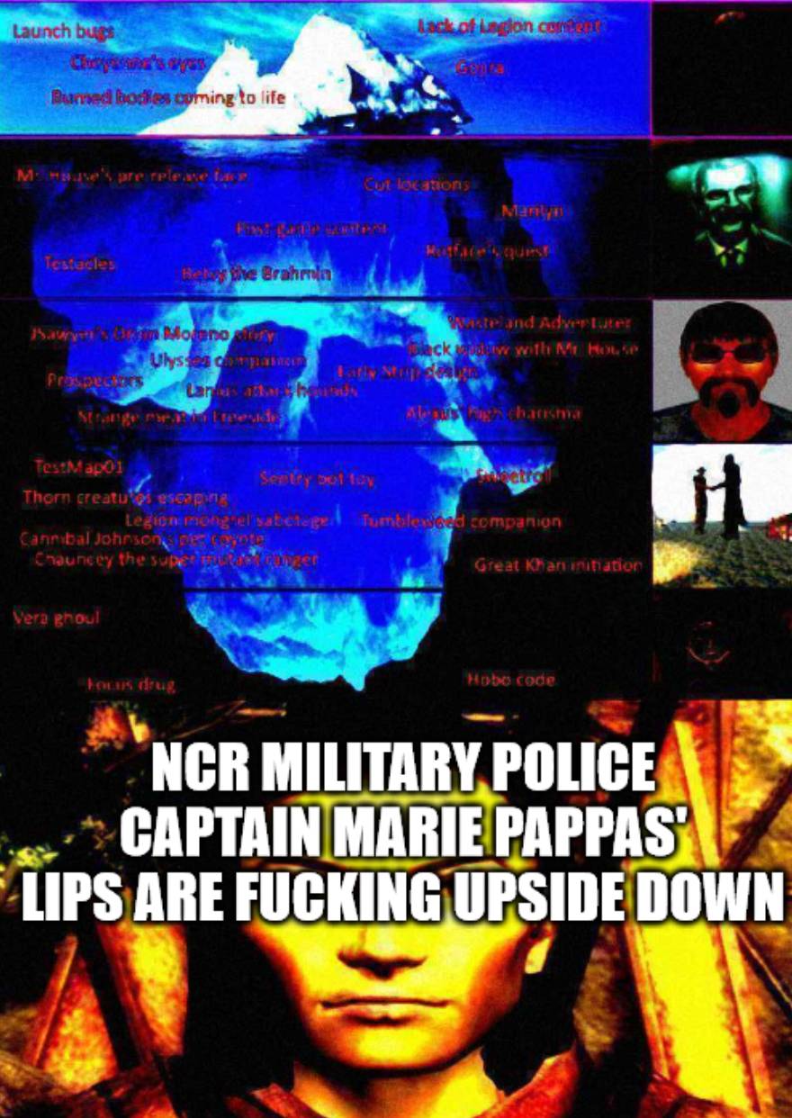 guys the fallout lore iceberg is pretty based!! 😩 | Scrolller