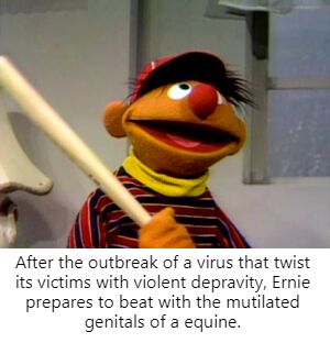 Ernie went crossed | Scrolller