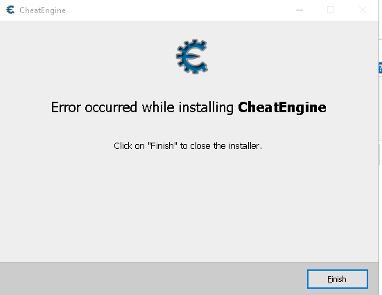 Error occured while installing cheat engine | Scrolller