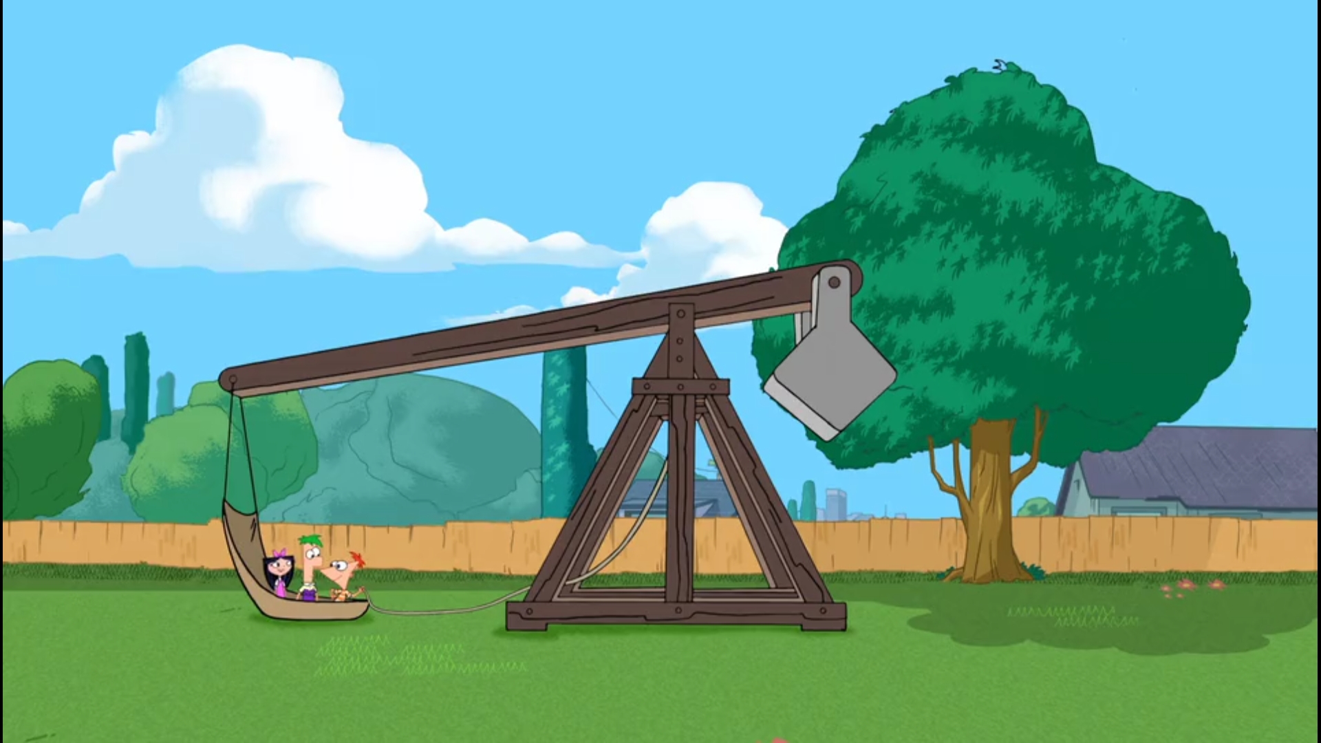 Even Phineas and Ferb used the superior siege weapon | Scrolller