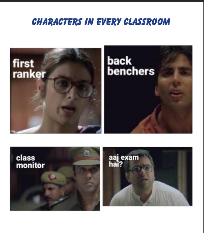 Every Classroom Hera Pheri Characters | Scrolller