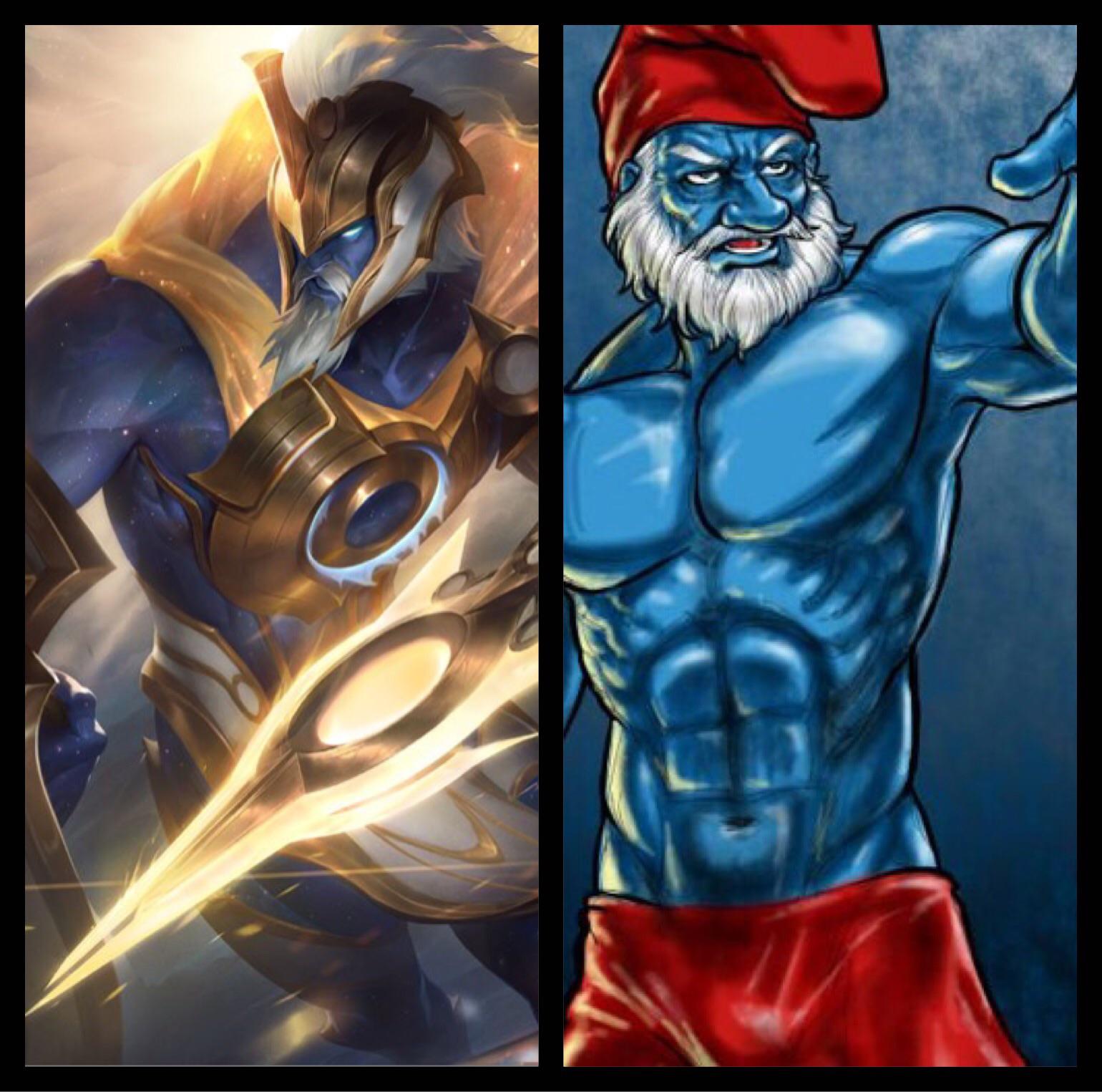 Every Pantheon main is a Smurf now | Scrolller