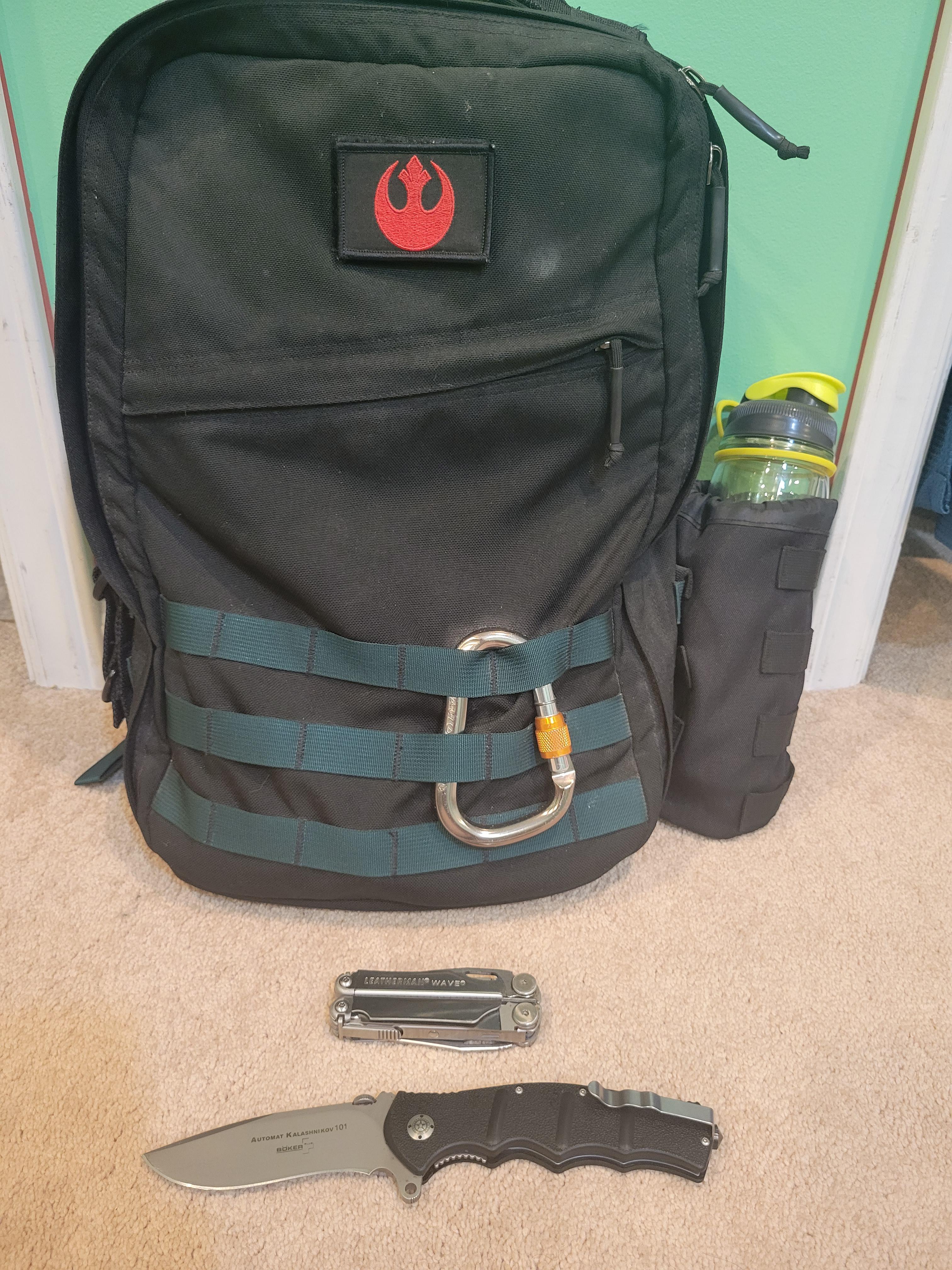 Everyday work carry for the last 15 years....the backpack has changed a few times. | Scrolller