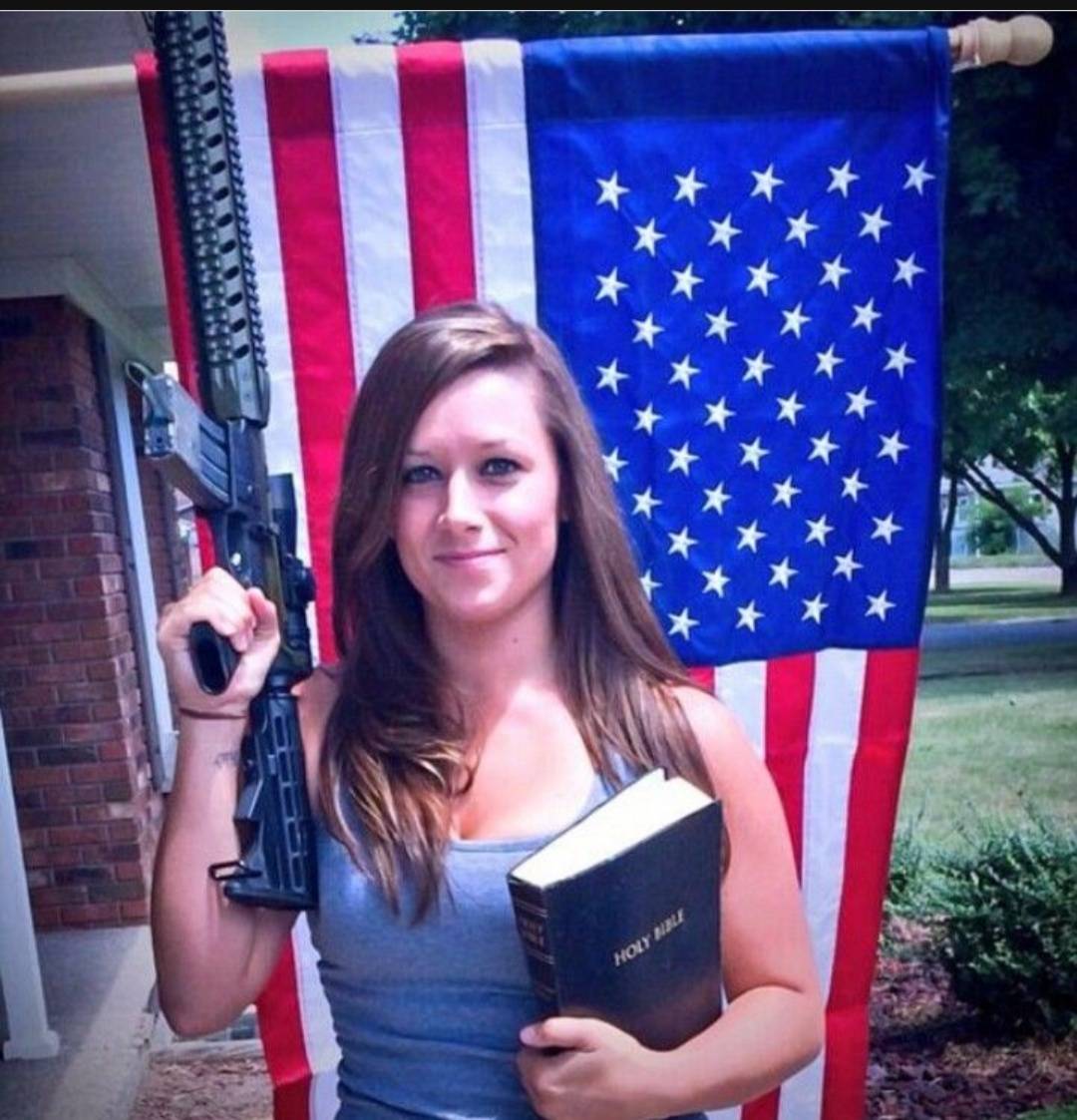 Everyone's doing a face reveal so I'm doing one as well. Proud American, 2nd Amendment supporter ...