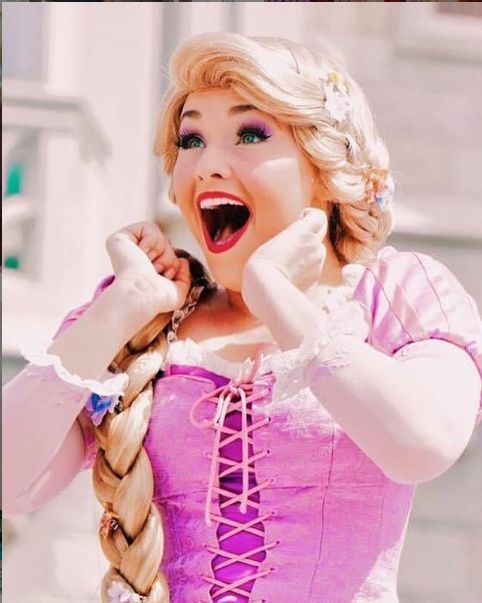 Excited Rapunzel | Scrolller