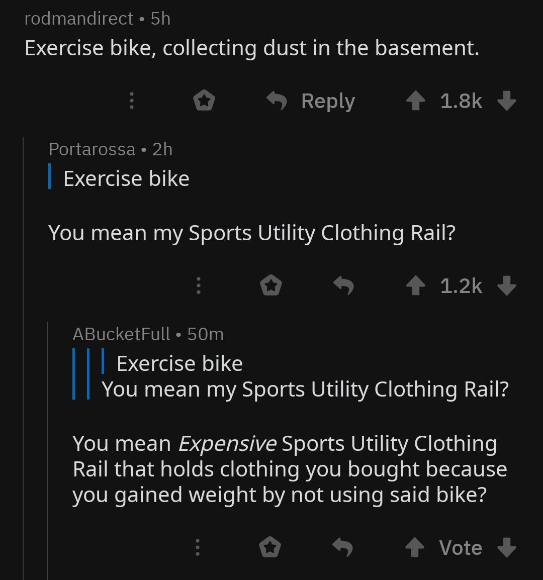 Exercise bike | Scrolller