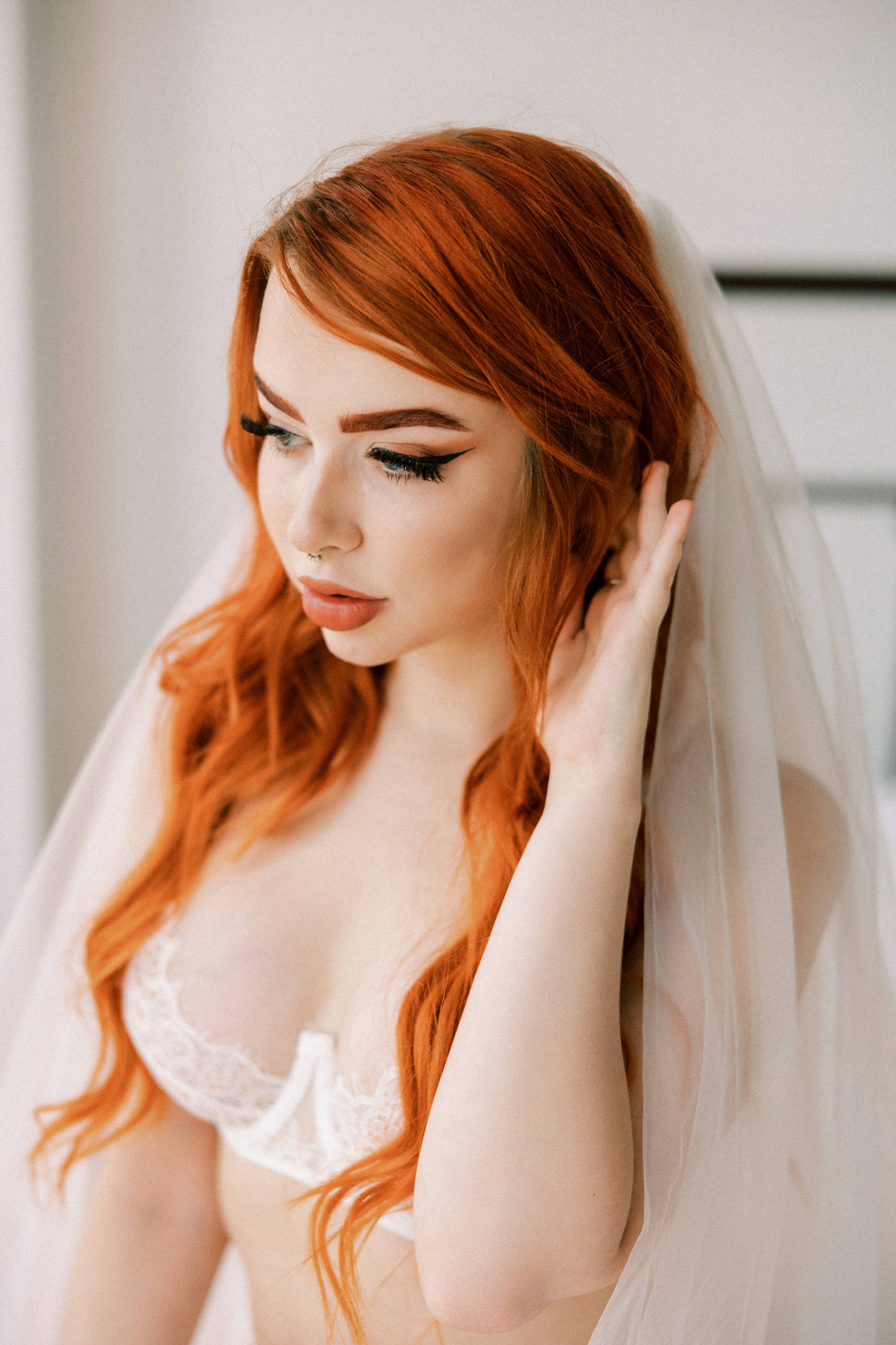 Exotic redhead bride (AIC) | Scrolller