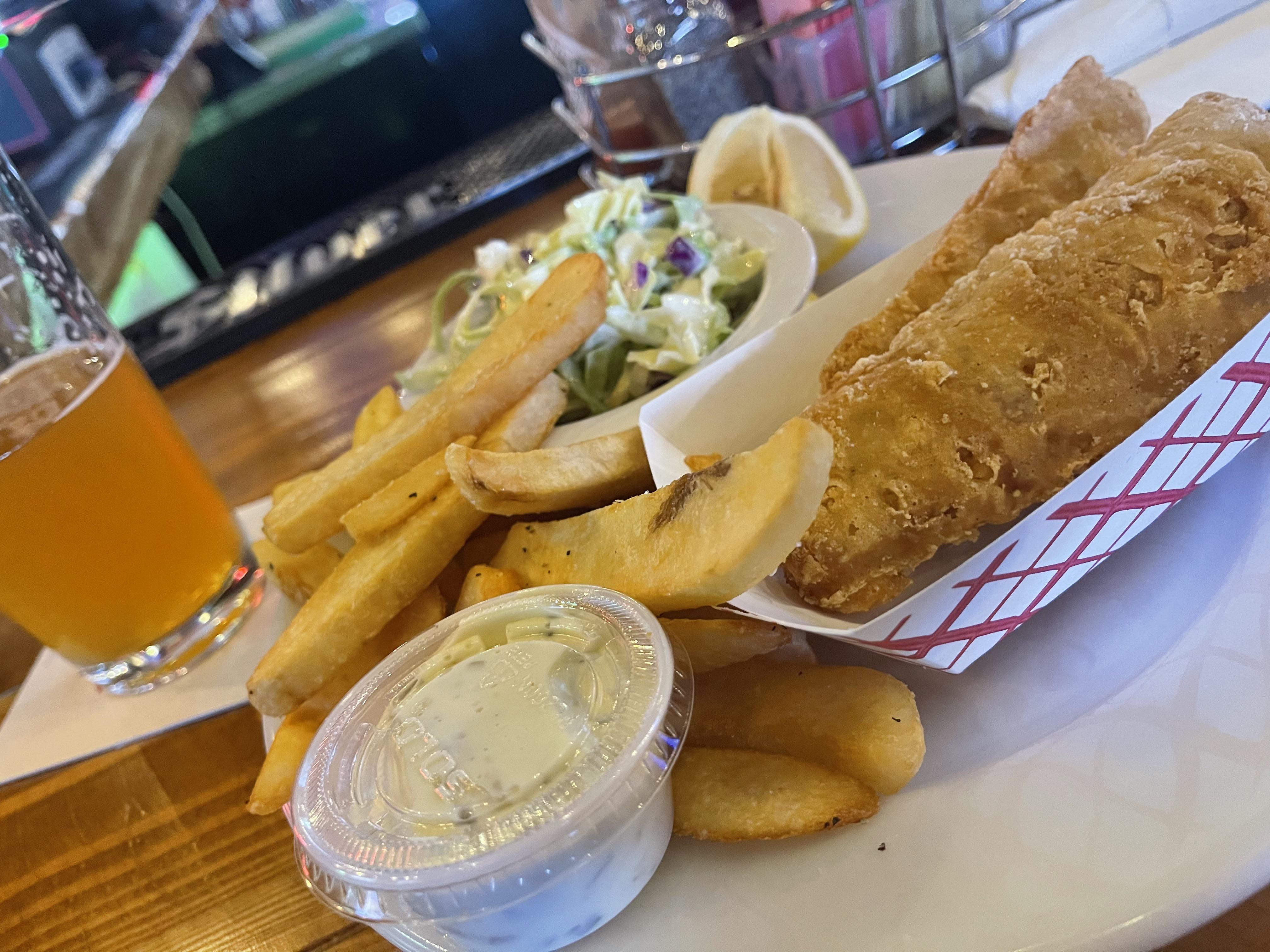 Exquisite culinary extravaganza, fish n’ chips | Scrolller