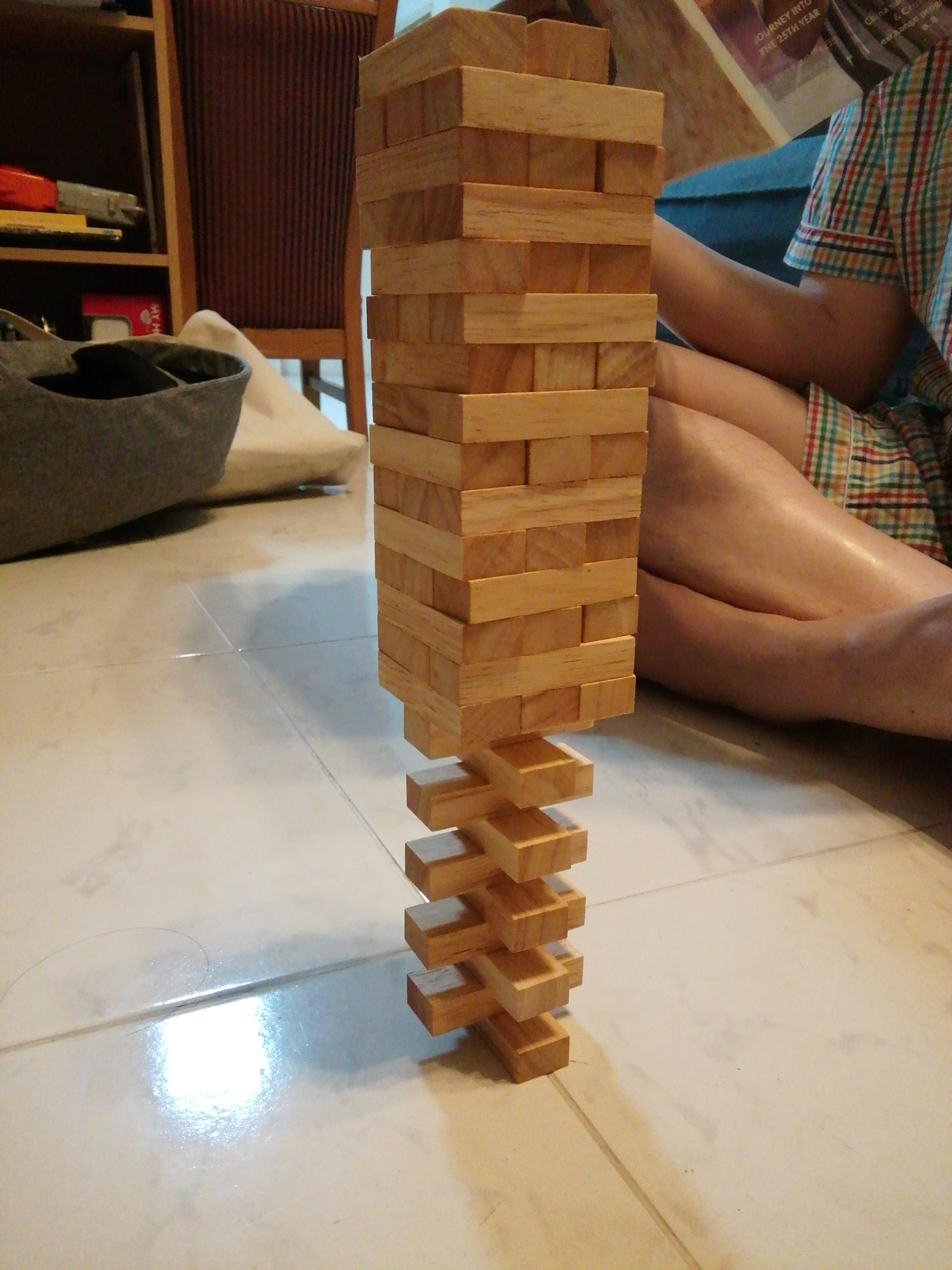 Extreme jenga? | Scrolller