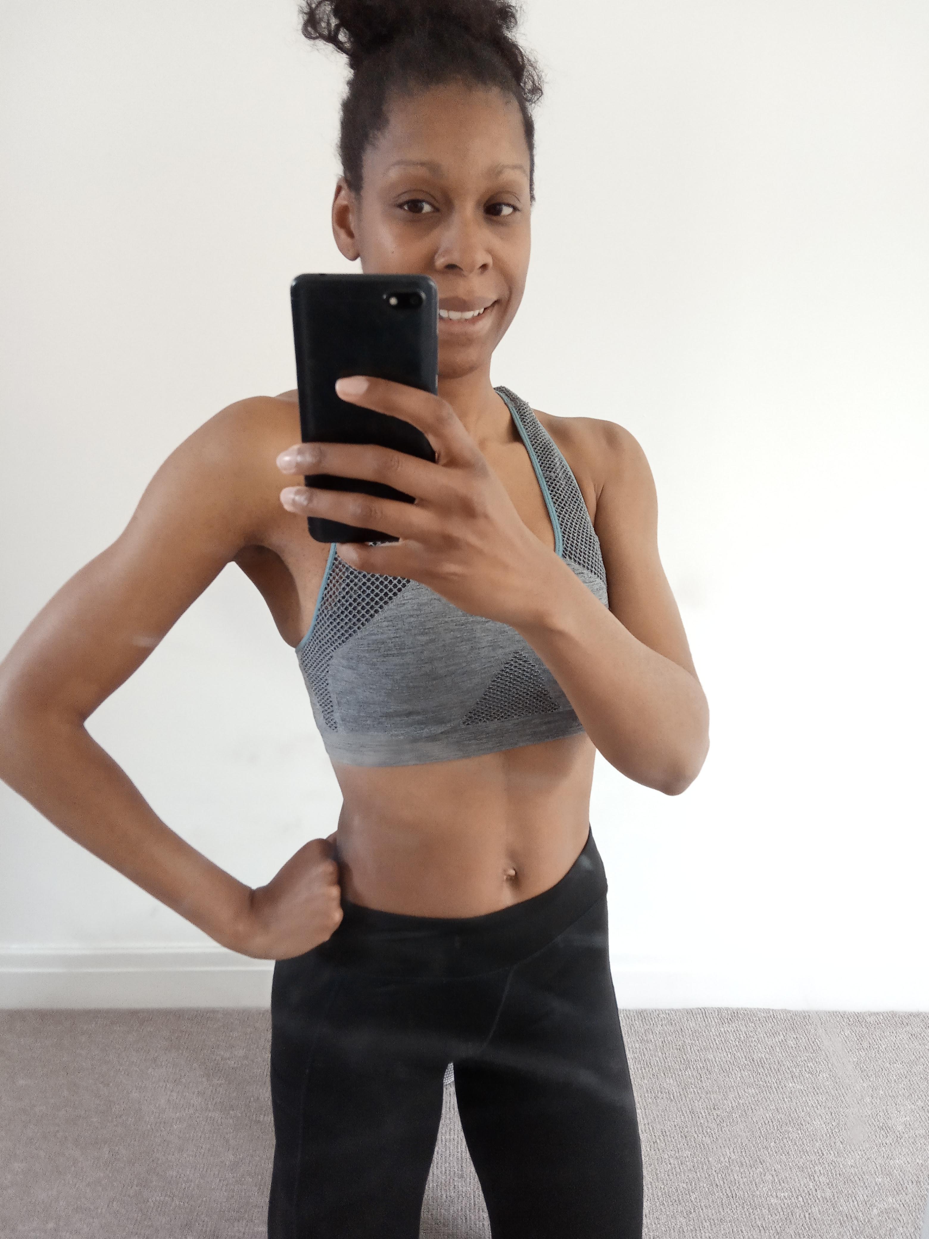 [f] sweaty with no makeup but still smiling | Scrolller