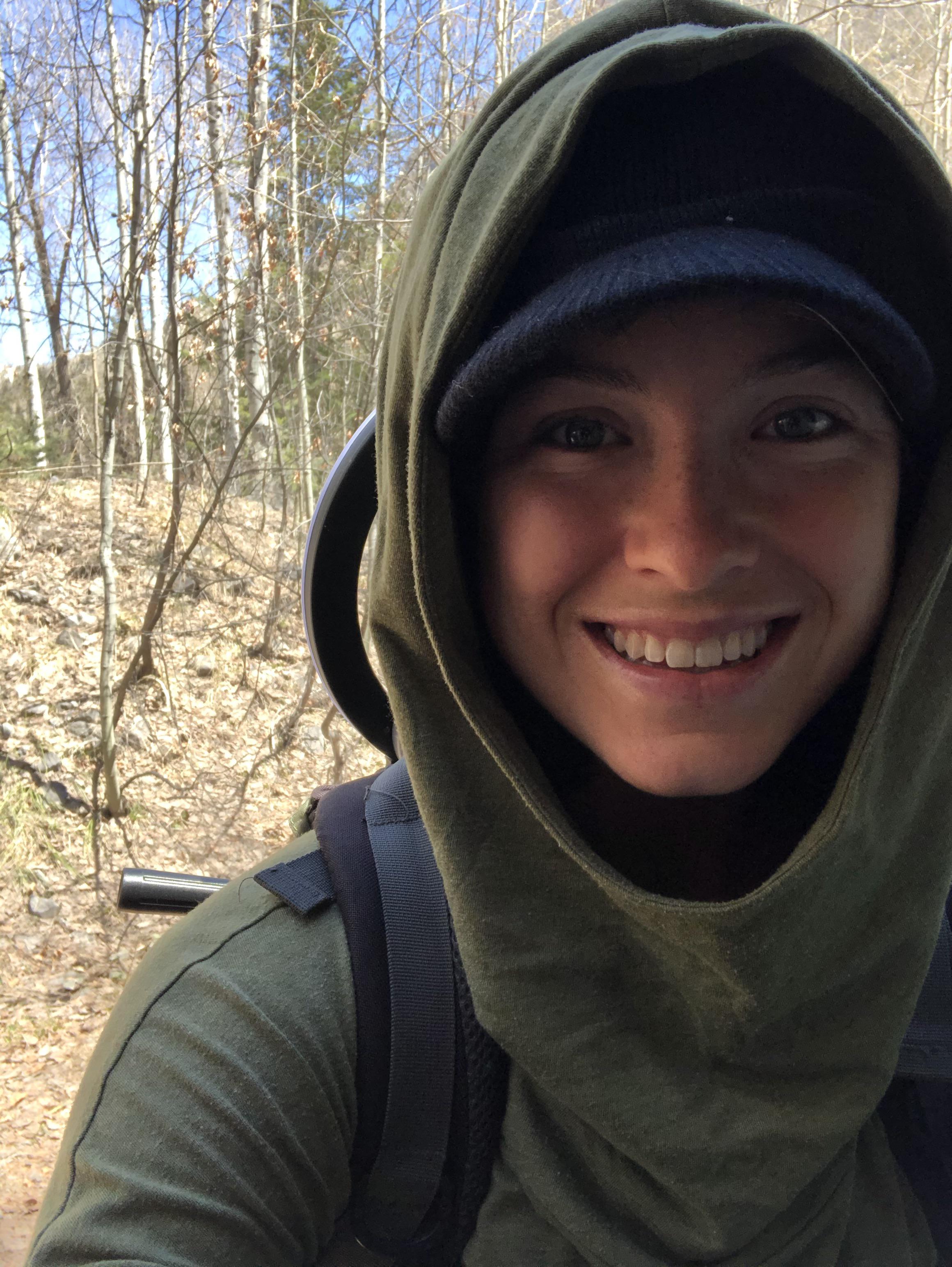 (F27) On the trail, in my happy place. | Scrolller