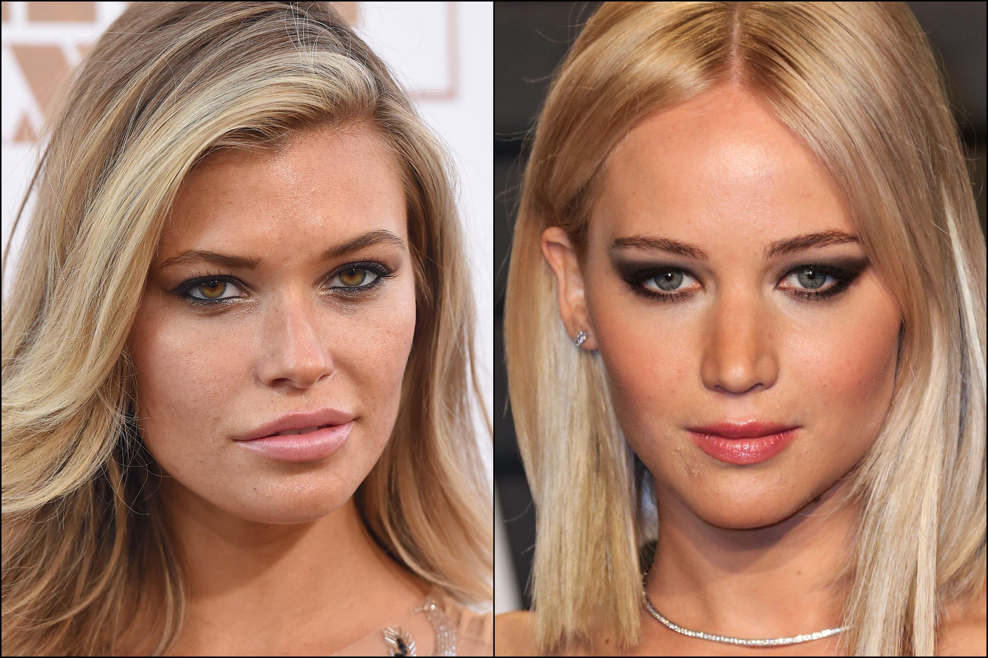 Face Round-Who is better for facefuck/blowjob? Samantha Hoopes vs Jennifer Lawrence: poll-link ...