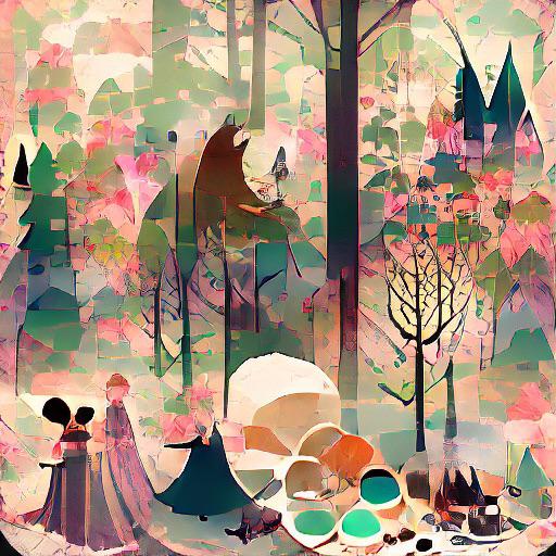 “Fairy tale”, “subdued color palette”, “forest clearing” | Scrolller