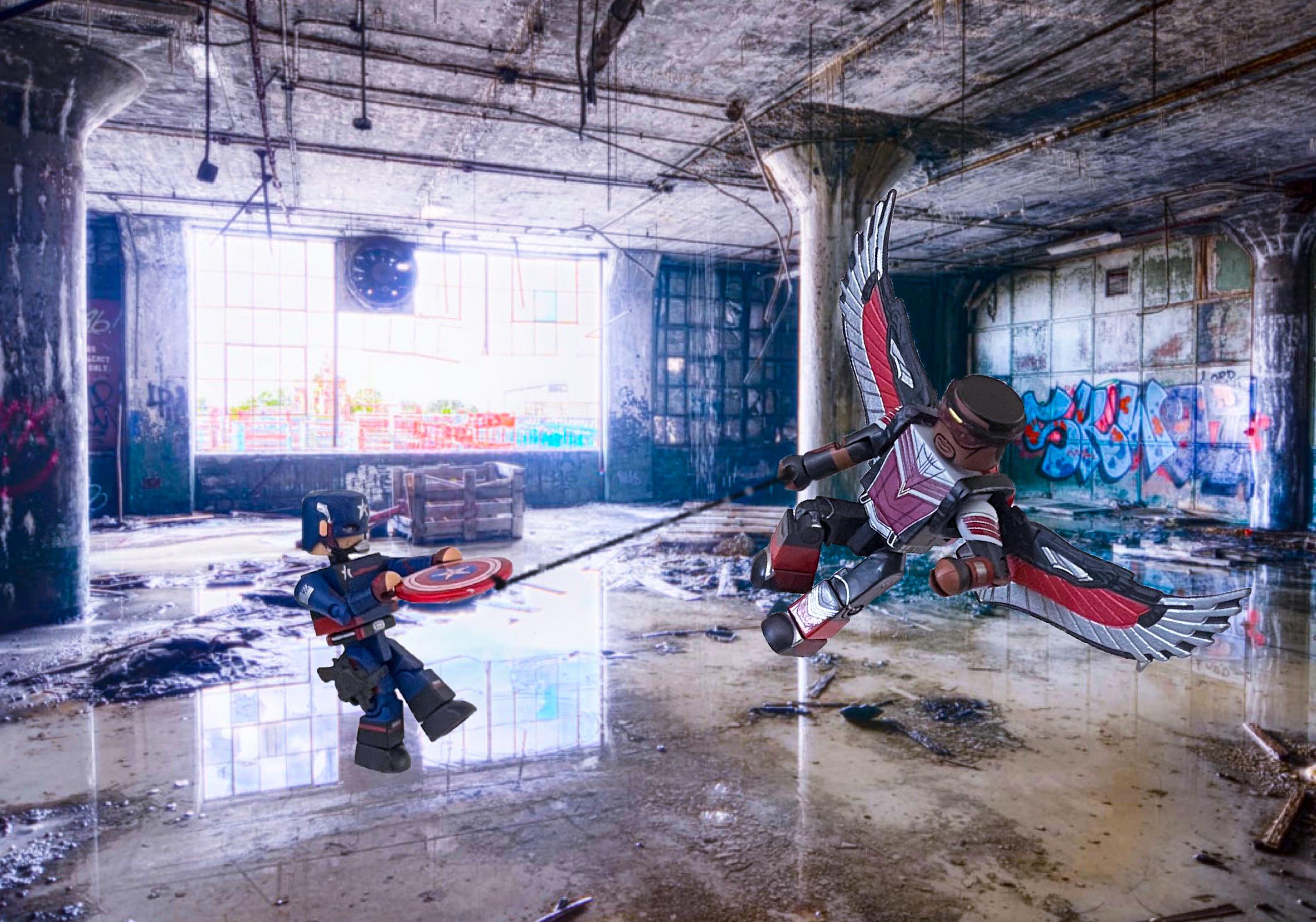 Falcon and Captain America | Scrolller