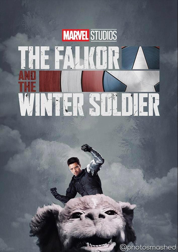 Falkor and the Winter Soldier | Scrolller