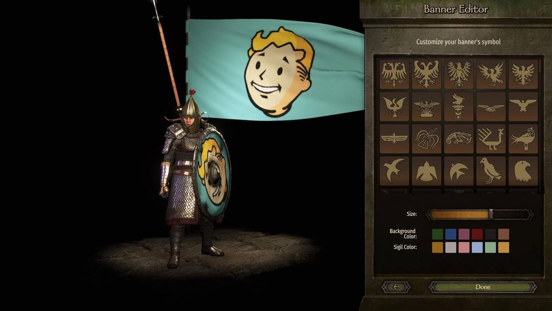 Fallout vault boy head banner | Scrolller