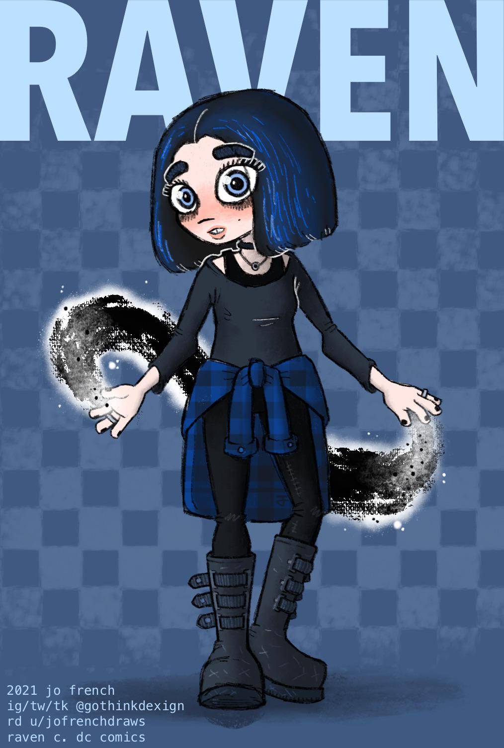 [Fan Art] I started watching Titans this week! Here's Rachel | Scrolller