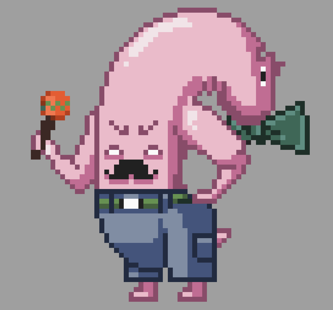 [Fanart] I made a cursed Julia Wigglytuff sprite | Scrolller