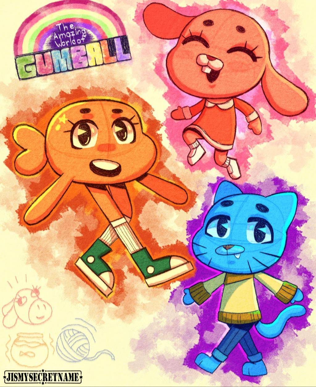 Fanart of the sibling trio!! | Scrolller