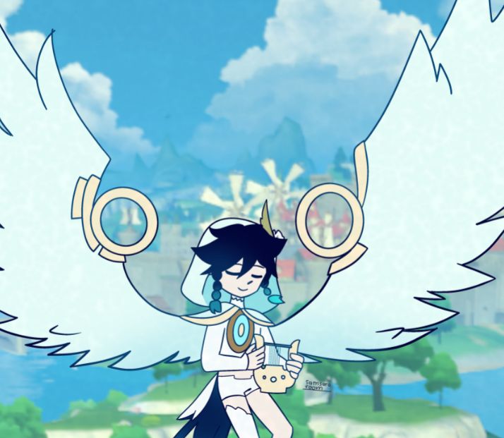 fanart of,,, Venti | Scrolller