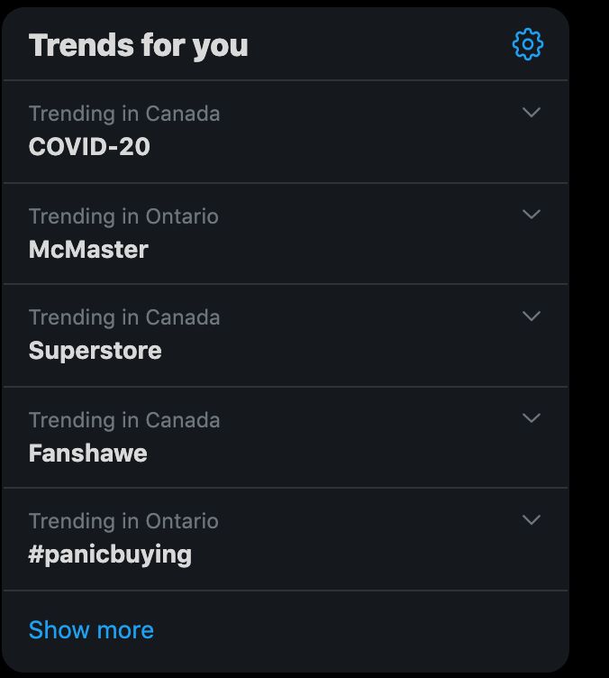 Fanshawe is trending on twitter because they didn't cancel classes ...